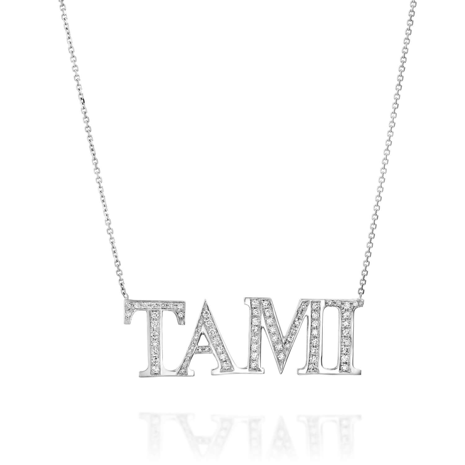 Name Diamond Pendant - DIAMOND HOUSE
