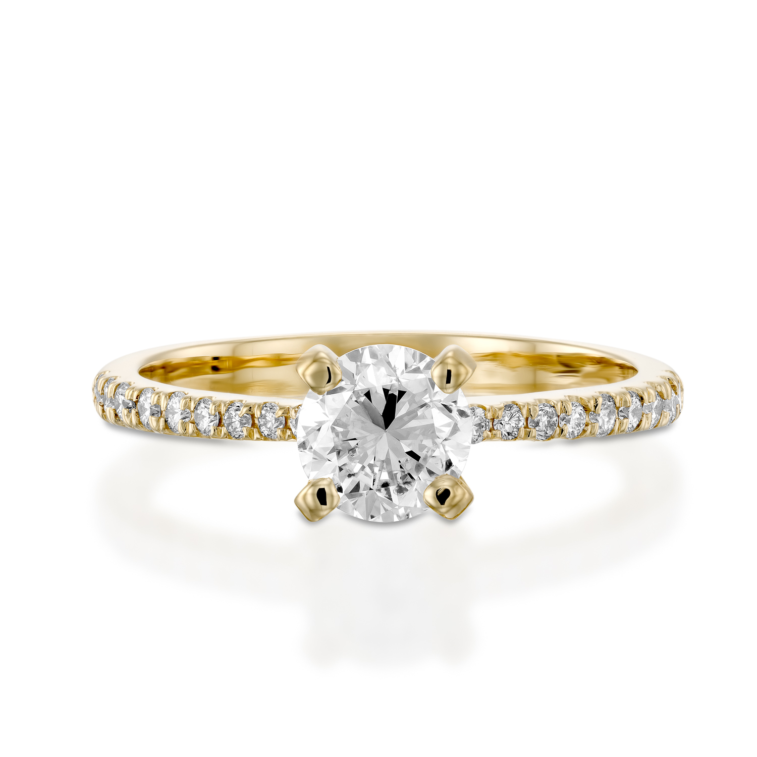 Classic Diamond Engagement Ring VITORIA - DIAMOND HOUSE