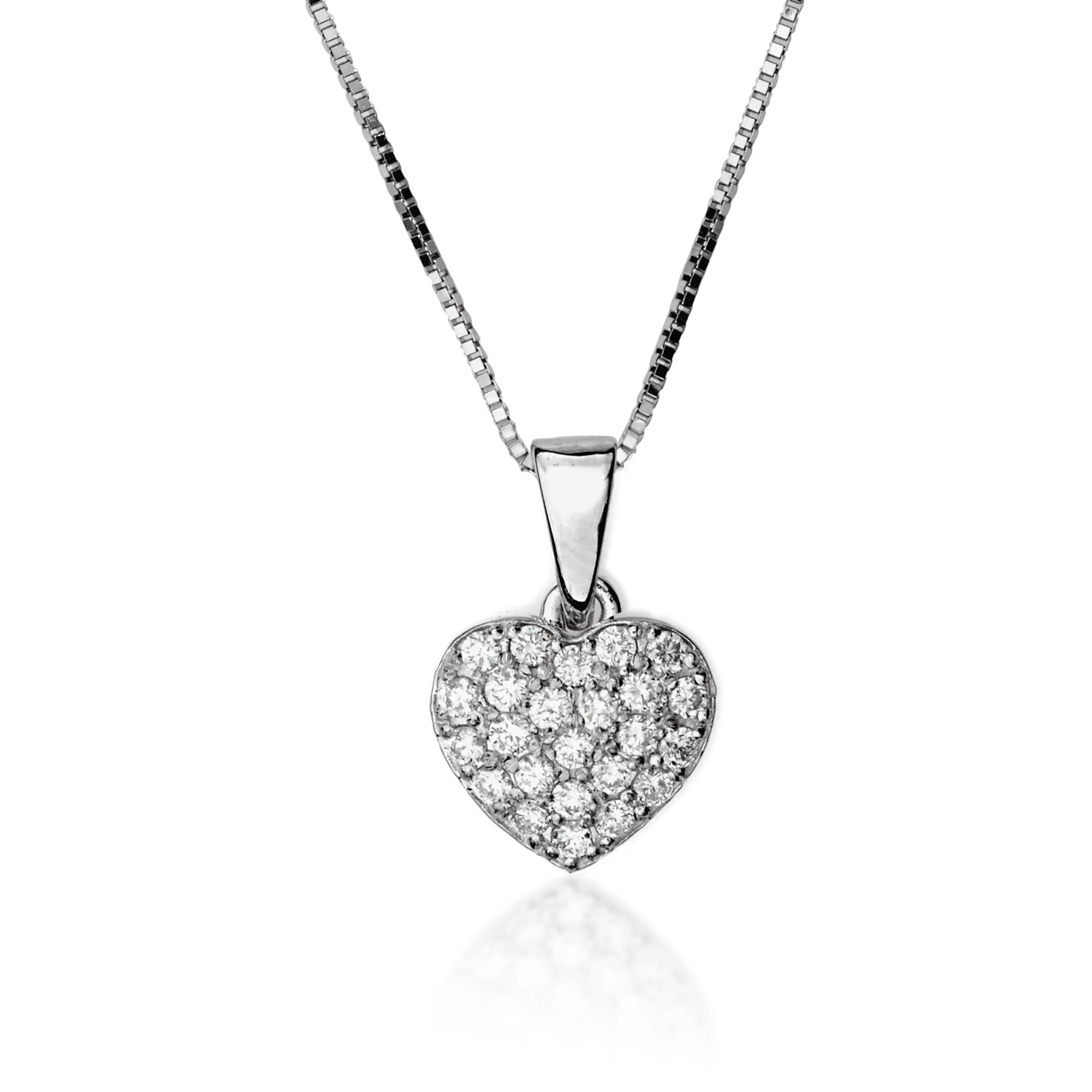 Diamond Heart Pendant - DIAMOND HOUSE